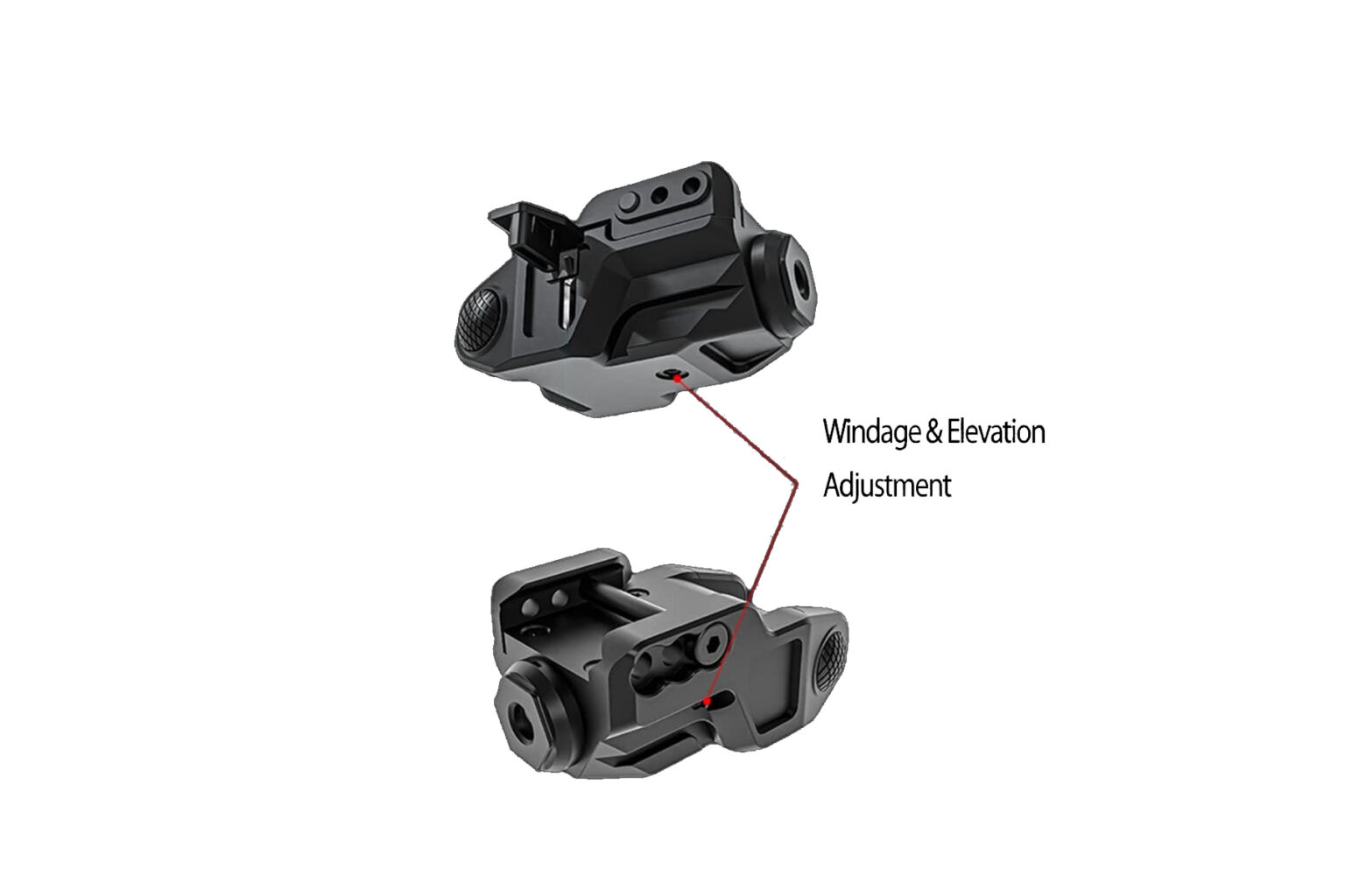Tactical Low Profile Hawk Gazer Subcompact Pistols Green Laser HG-LG-X ...